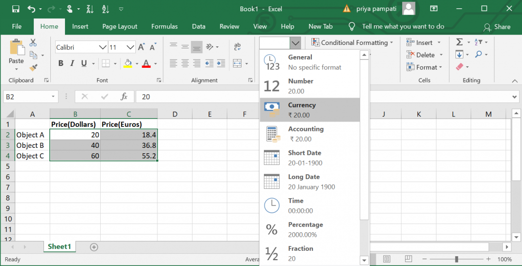 How to Change the Currency in Microsoft Excel? | TechLatest
