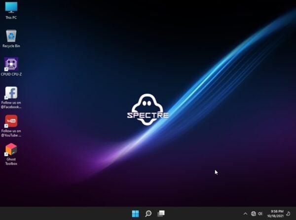 Ghost Spectre Windows 11 Pro (25H2 - 2025 Update) | TechLatest