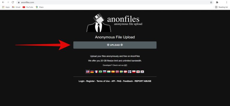 AnonFiles: Underrated and Anonymous Cloud Storage | TechLatest