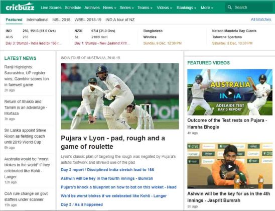 10 Best Live Cricket Streaming Sites | TechLatest