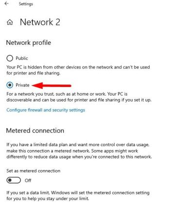 How to Change Public Network to Private Network in Windows 10/11 ...